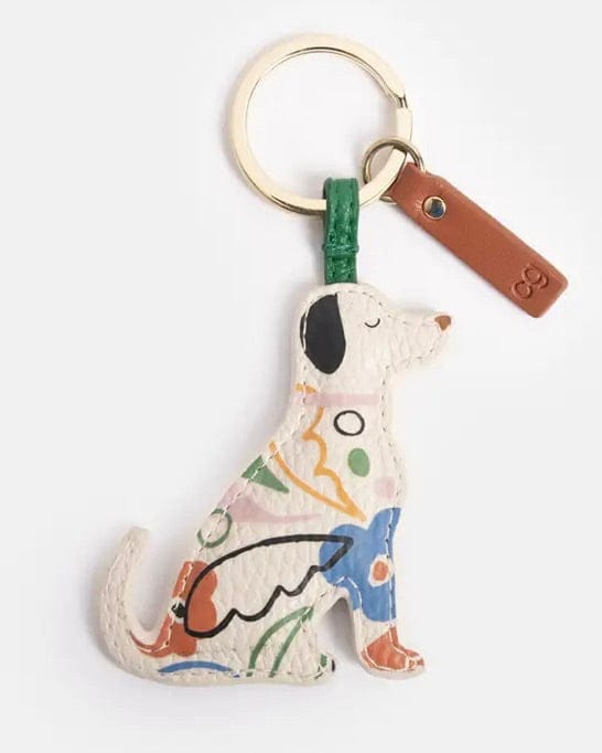 Dog Keyring - Floral | Boutique accessory | LavenderLime